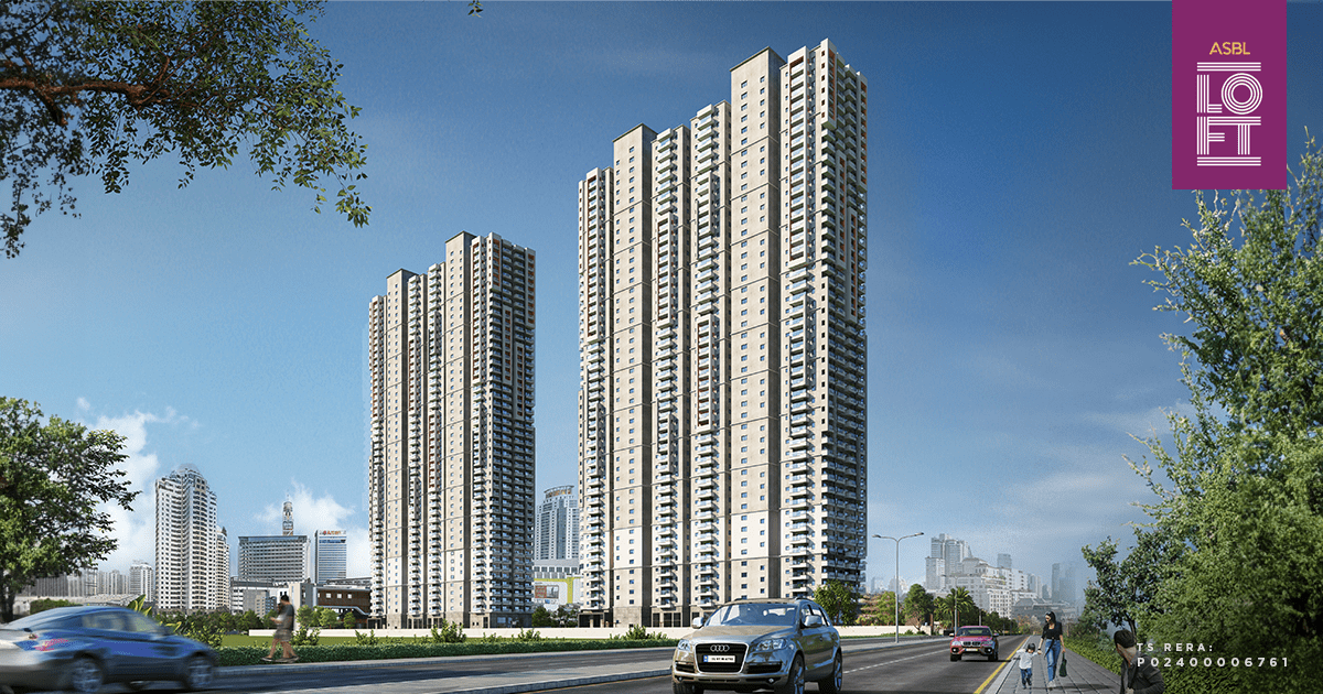 ASBL Loft - Luxury 3BHKs in Financial District