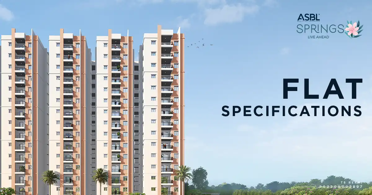 Flat Specifications in detail at ASBL Springs